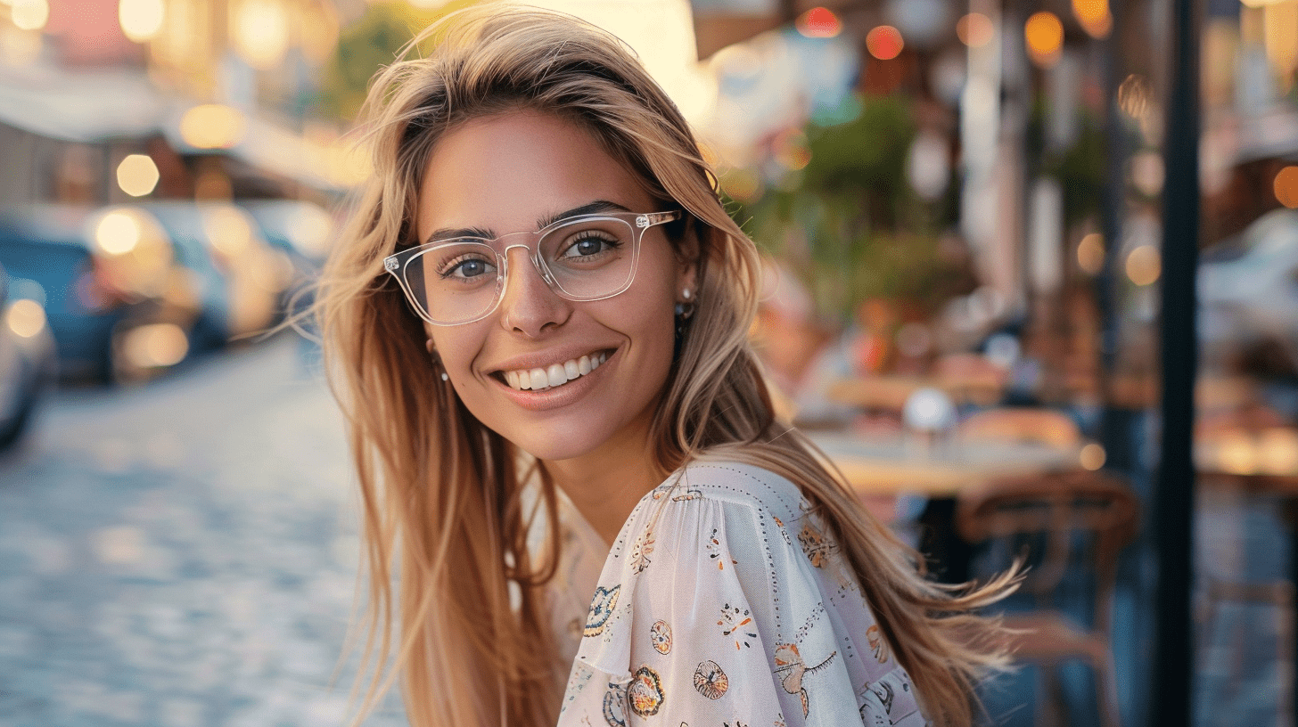 Transform Your Style: Versatile Clear Frames for Day to Night Looks ...